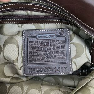 Coach | Bags | Coach Leather Shoulder Purse 417 | Poshmark
